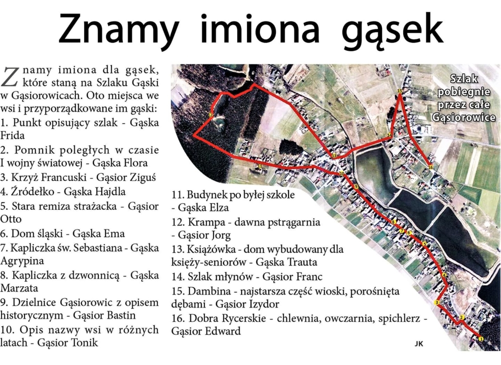 Szlakiem Gąski | Opolanka z pasją